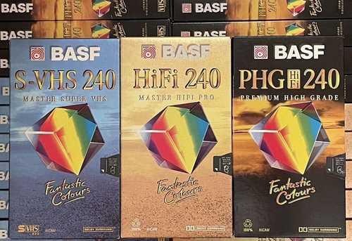 Видеокассеты S-VHS basf E-240 Новые