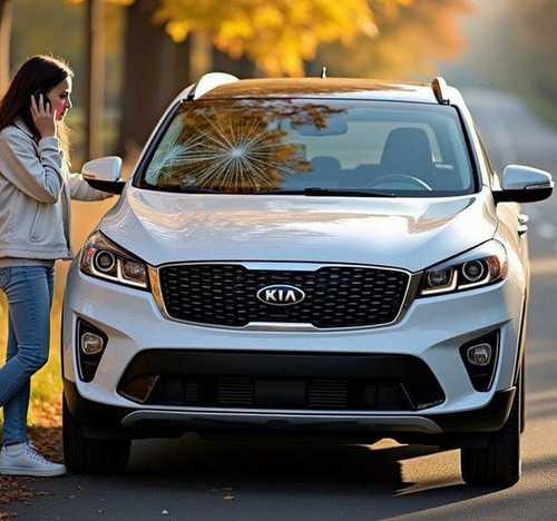 KIA sorento Лобовое В наличии с доставкой