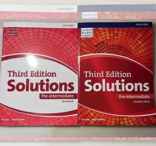 Учебник английского языка Solutions 3 nd edition