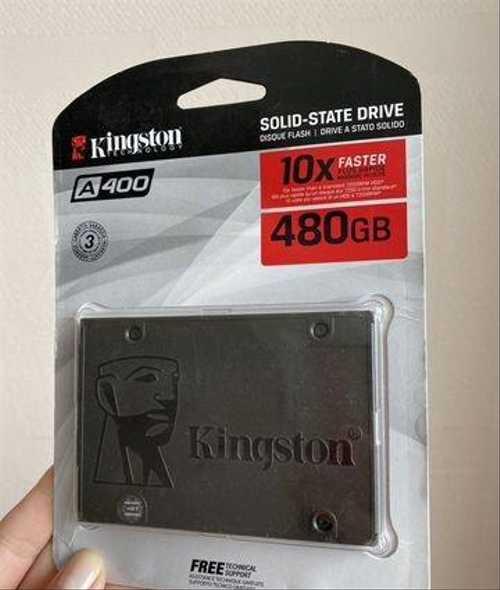 SSD диск Kingston 480 Gb