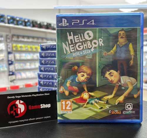 Диск Hello Neighbor: Hide and Seek PS4