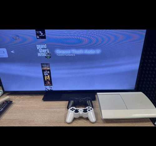 Sony PlayStation 3 Super Slim, 500 ГБ, Прошитая