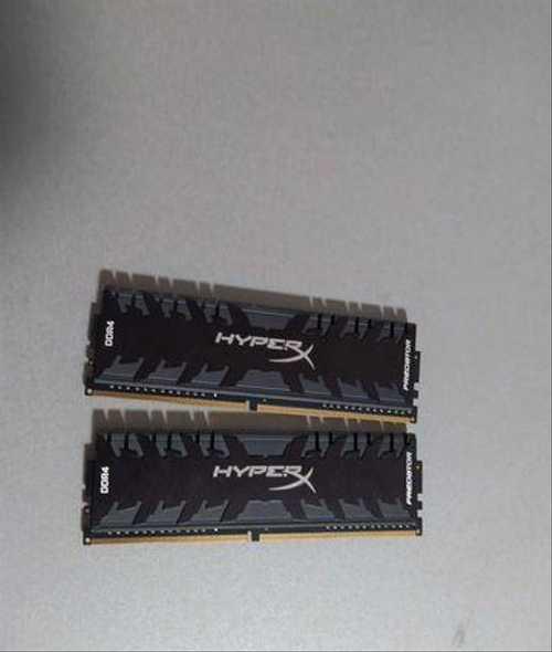 Hyperx Predator 2x4GB DDR4