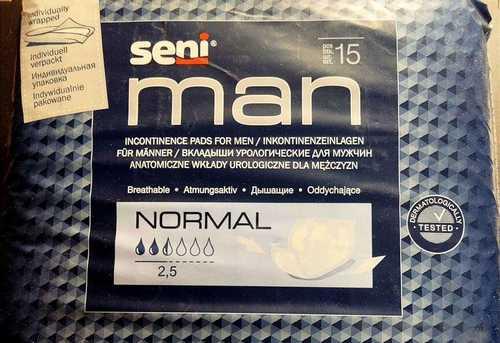 Прокладки урологические мужские Seni Man Normal