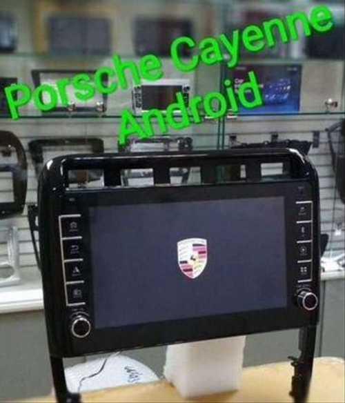 Porsche Cayenne магнитола Android с крутилками