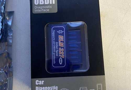 Диагностический сканер OBD 2 ELM 327