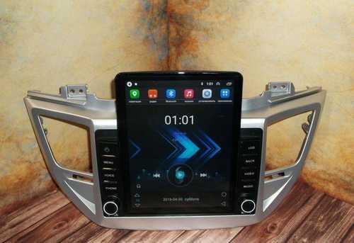 Магнитола Hyundai Tucson 3 Android тип Тесла