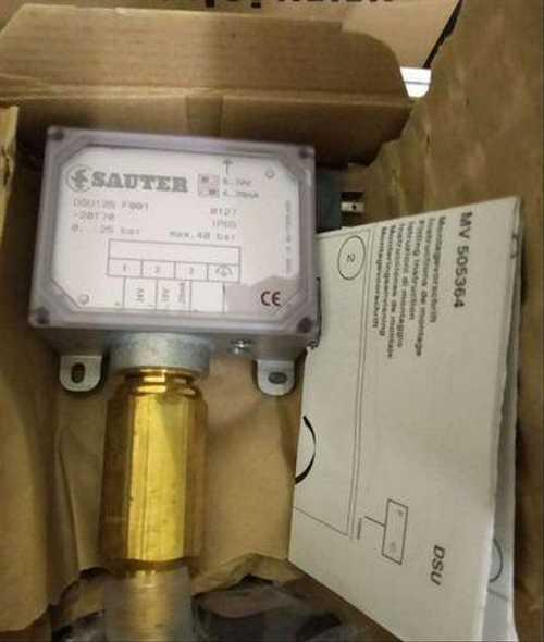 Sauter DSU125 F001, DSU110 F001