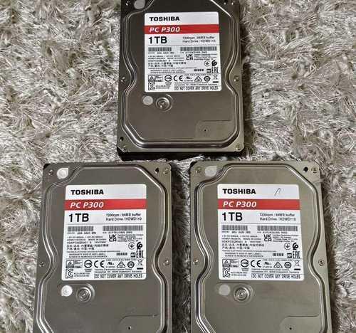 Жесткий диск Toshiba P300 1TB (Новые) HDD, SATA II