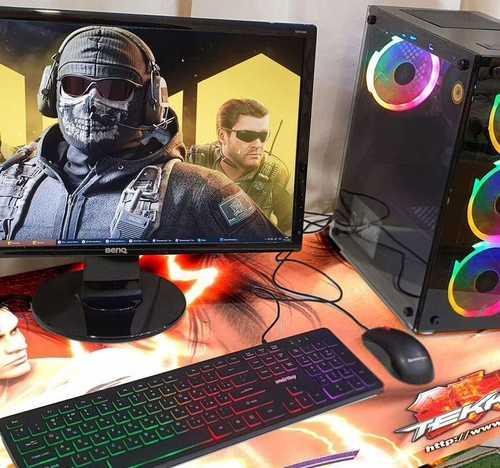 8-Ядер i7, 16-Gb, Radeon на 8-Гигов, Монитор