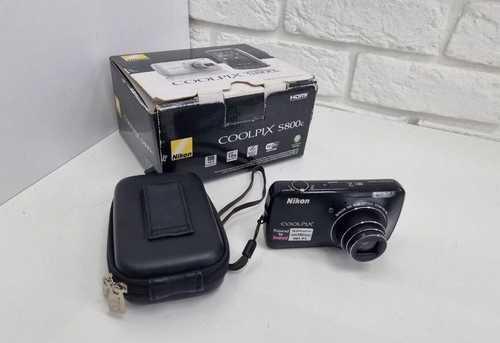 Фотоаппараты Цифровые Nikon Coolpix S800C