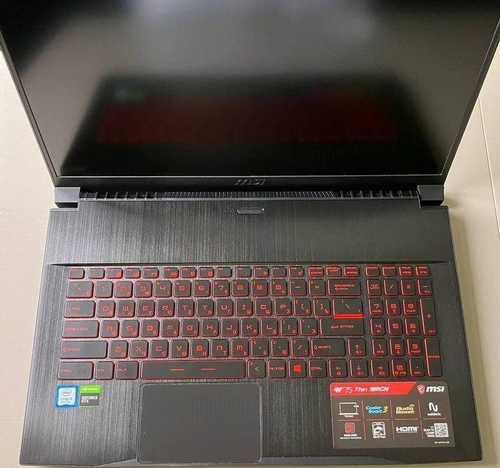 Ноутбук MSI GF75 Thin 9RCX