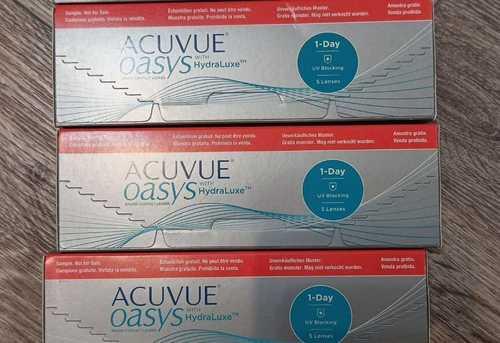 Контактные линзы Acuvue Oasys (акувью оазис)