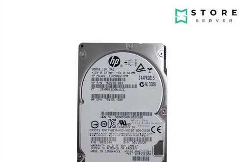 Жесткий диск 900GB SAS 10K HP 2.5" 12GB/S (768788