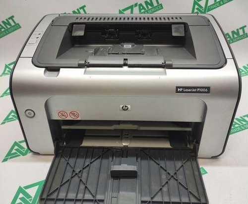Принтер лазерный HP LaserJet P1006, ч/б, A4