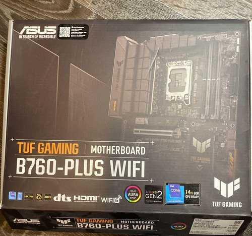 Материнская плата asus tuf gaming b760 plus wifi