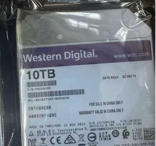 Жесткий диск hdd WesternDigital 10tb