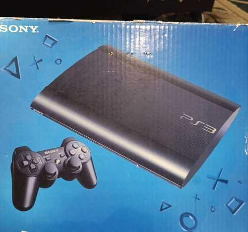 Sony ps3 super slim 500 gb прошитая