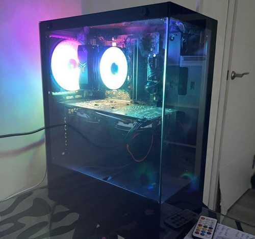 Игровой компьютер i3 10100f RX580 8gb