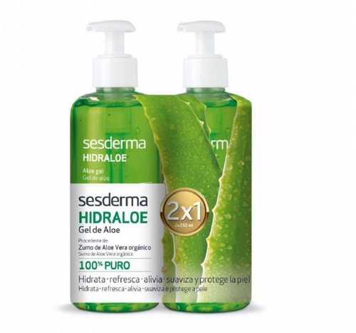 Набор Sesderma hidraloe Алоэ гель 2х1