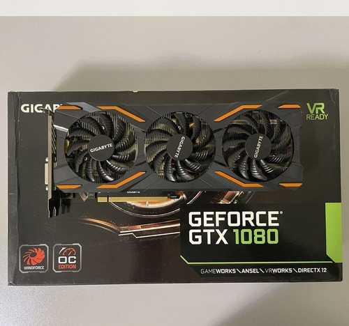 Видеокарта gigabyte gtx 1080