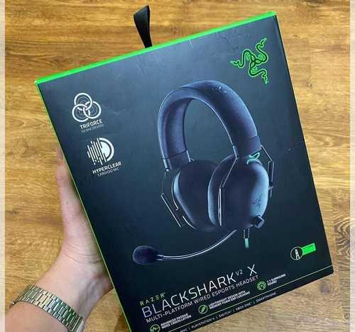 Игровые наушники razer blackshark v2 x