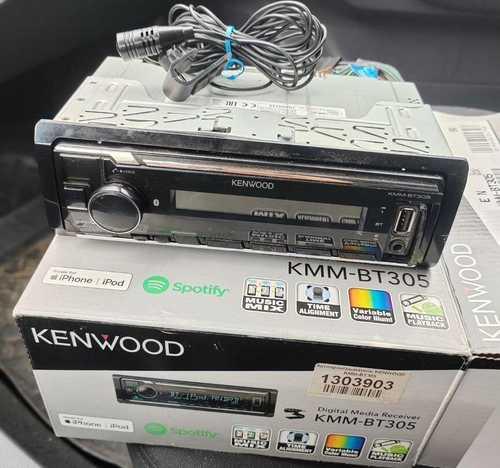 Автомагнитола Kenwood kmm-bt305