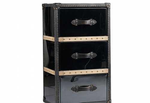 Тумба Onyx 3 Drawers Black Steel