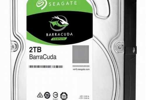 2 тб Жесткий диск Seagate BarraCuda