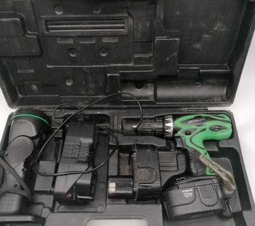 Аккумуляторная дрель-шуруповерт Hitachi ds18dvf3