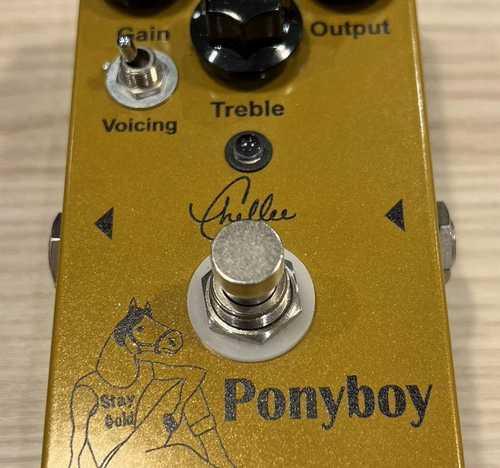 Гитарная педаль Klon Centaur Chellee Ponyboy