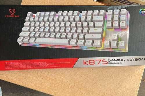 Игровая клавиатура k875 gaming keyboard (русская)