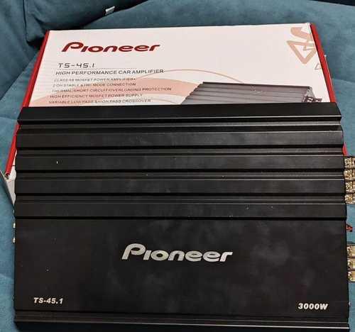 Автомобильный усилитель звука 4 канальный pioneer