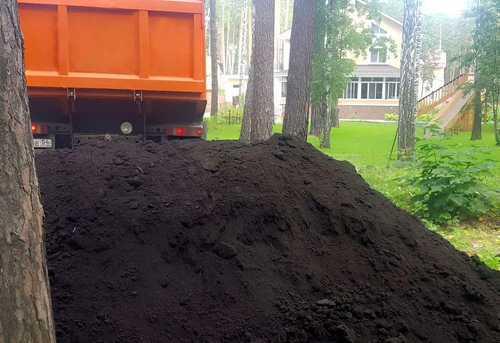 Земля чернозем перегной с доставкой