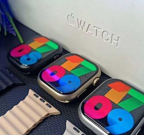 Apple watch 9   блочный ремешок