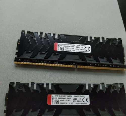 DDR4 HyperX Predator RGB 16gb 4600 HX446C19PB3AK2