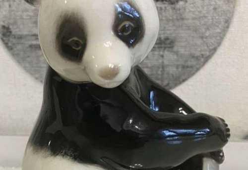 Фарфоровая статуэтка панда сср