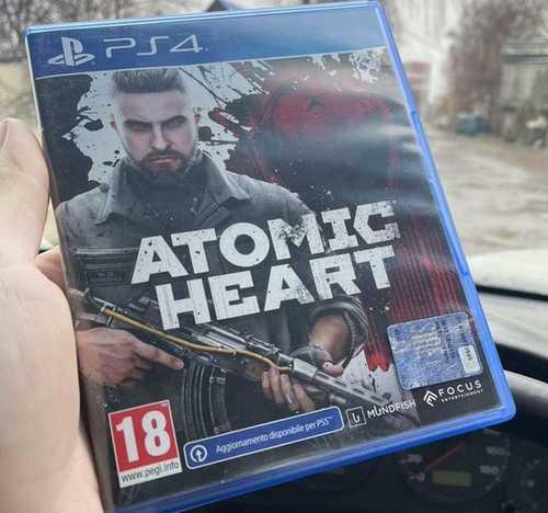 Игра Atomic heart на ps4