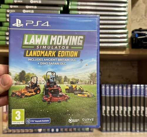 Lawn mowing simulator ps4 новый