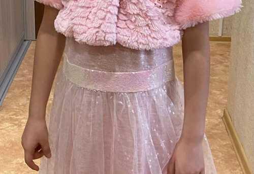 Детское нарядное платье 116 -128р