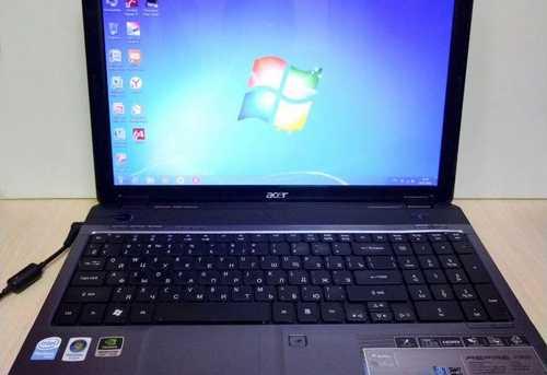 Ноутбук Acer aspire 5738ZG