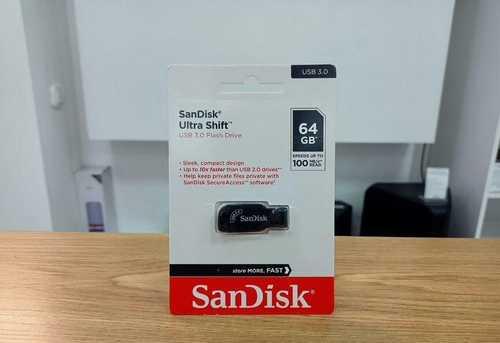 USB-накопитель Sandisk Ultra Shift 64Gb