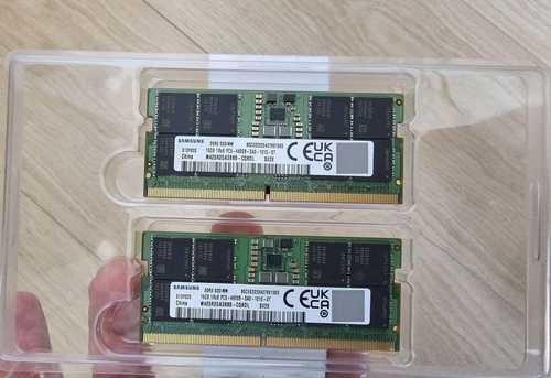 Оперативная память ddr5 2 x 16GB