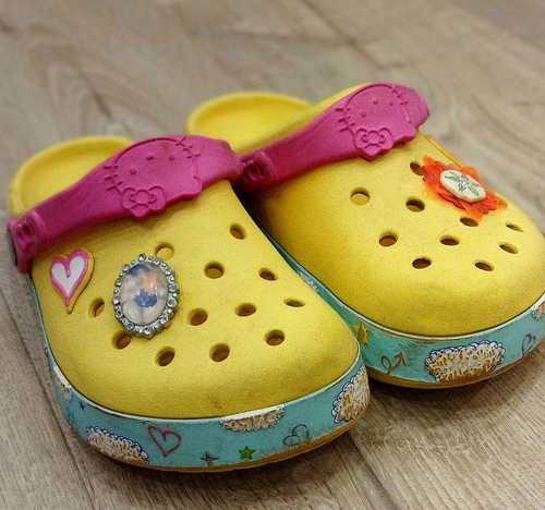 Crocs детские с джибитс оригинальные