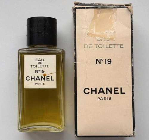 Chanel но 19 edt 100 мл винтаж 1979