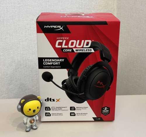 Беспроводные наушники HyperX Cloud Core Wireless