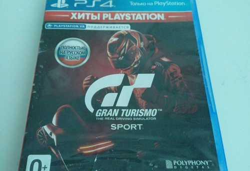 Игра для приставки ps4 Grand Turismo Sport