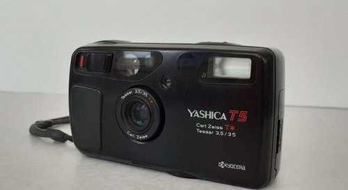 Компактный фотоаппарат yashica t5