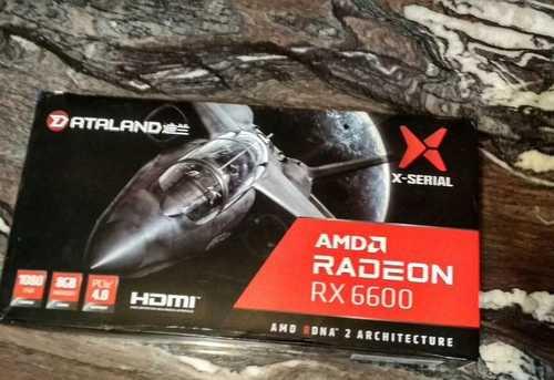 Видеокарта AMD RX 6600 8 GB XFX