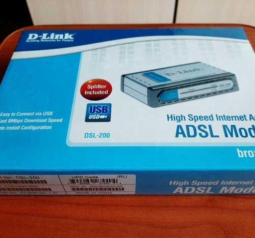 Adsl Модем DSL-200